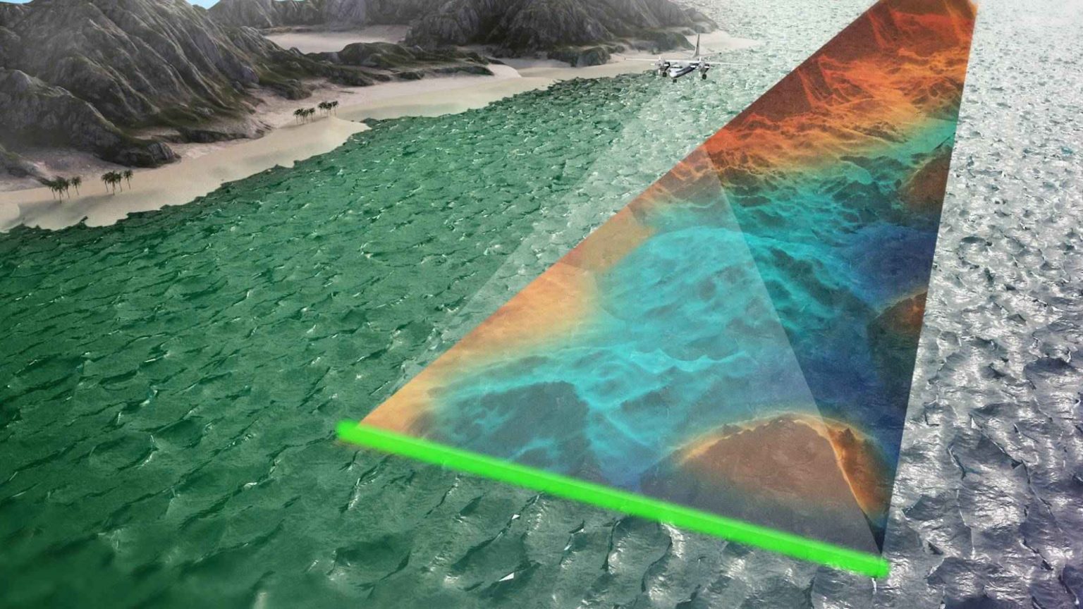 How do Marine LiDAR and Bathymetric Work Underwater? | Redsensors.Com
